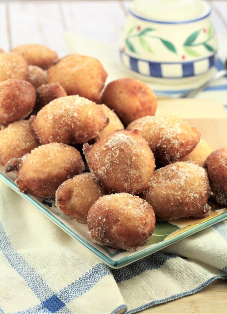 Potato Sfinci for San Martino - Mangia Bedda