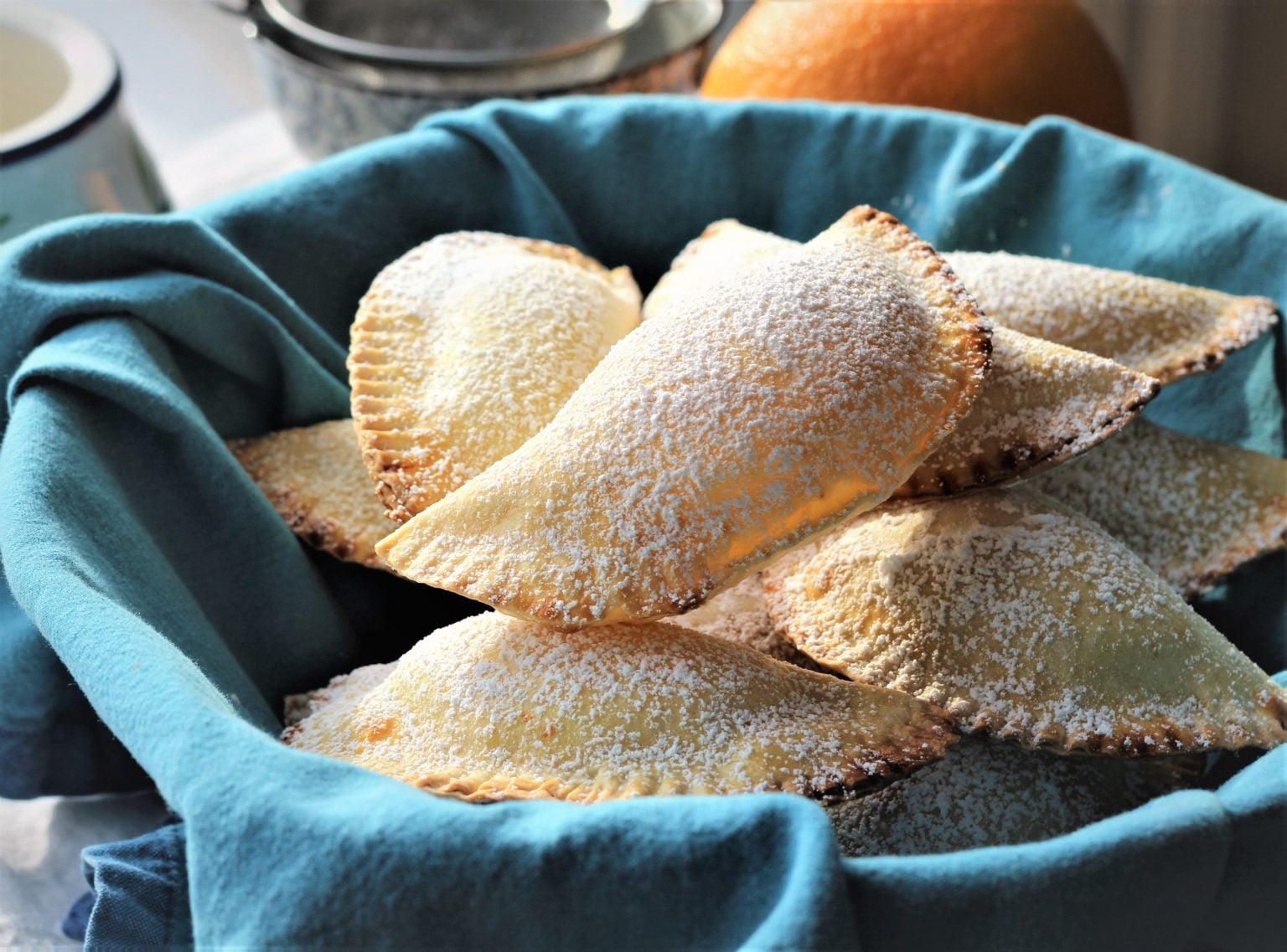 Sicilian Cassatelle with Ricotta - Mangia Bedda