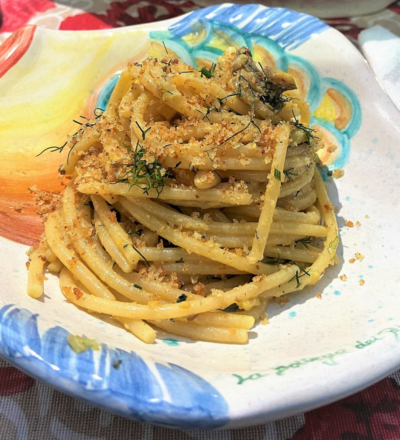 Sicilian Pasta with Sardines (pasta con le sarde) - Mangia Bedda