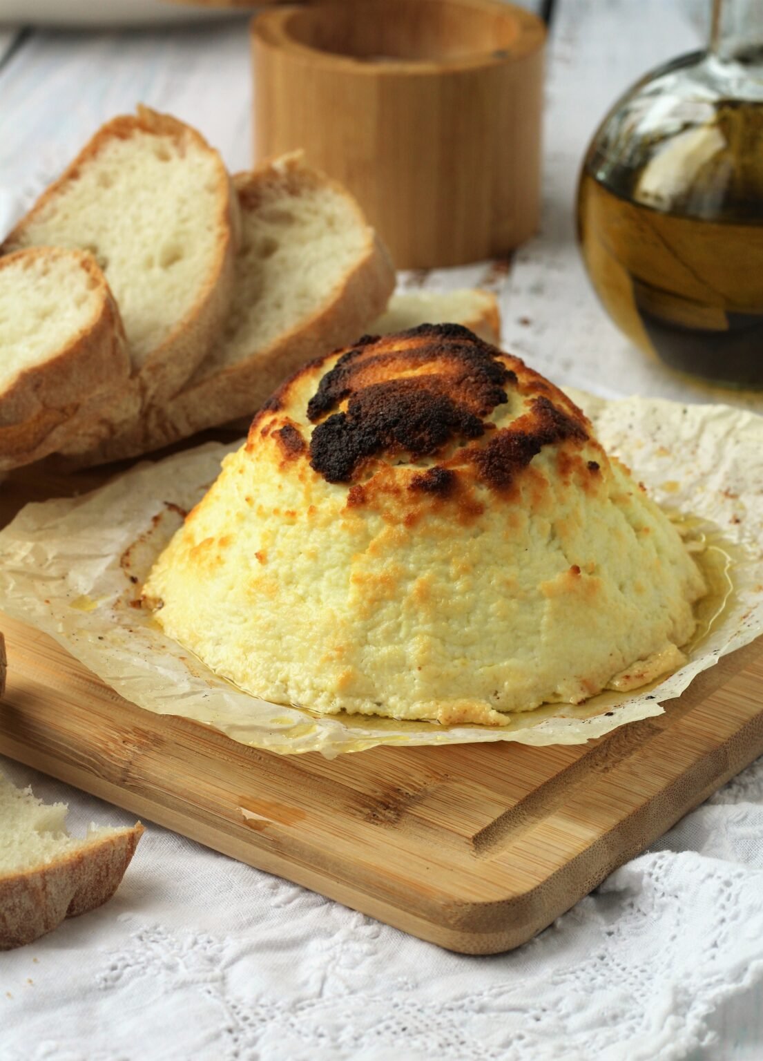 Baked Ricotta Recipe (ricotta al forno) - Mangia Bedda