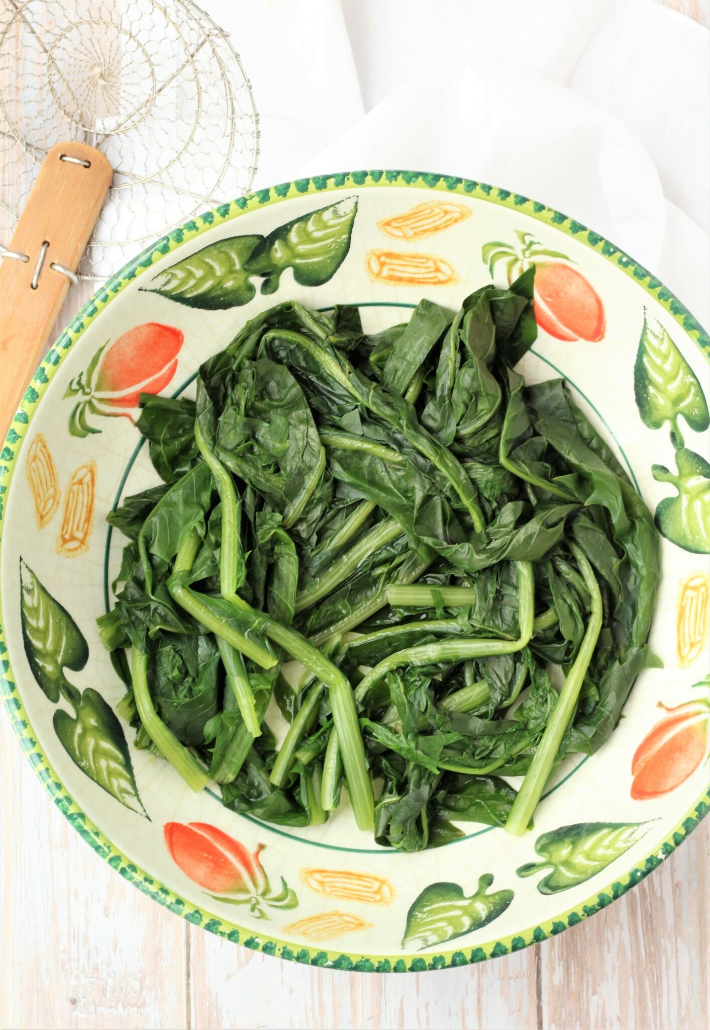 Italian Chicory, Cheese and Egg Soup - Mangia Bedda