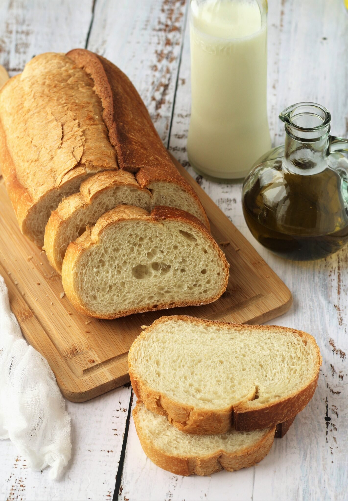 Fried Bread - sweet or savory (pane fritto) - Mangia Bedda