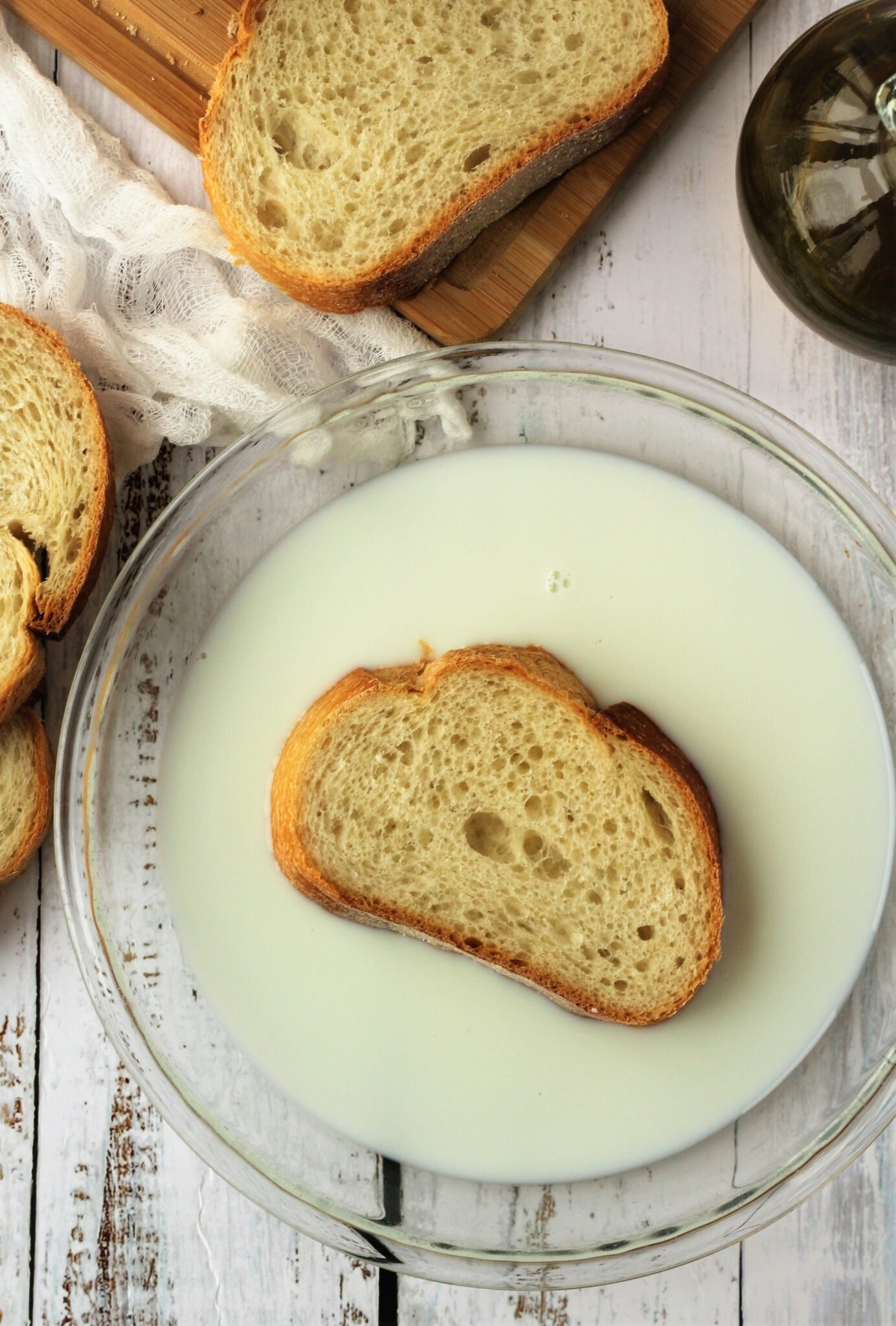 Fried Bread - sweet or savory (pane fritto) - Mangia Bedda