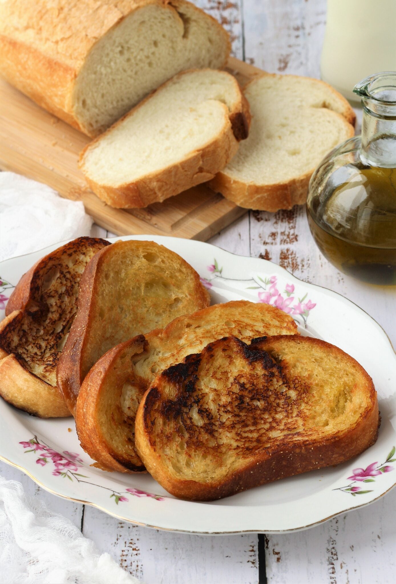 Fried Bread - sweet or savory (pane fritto) - Mangia Bedda