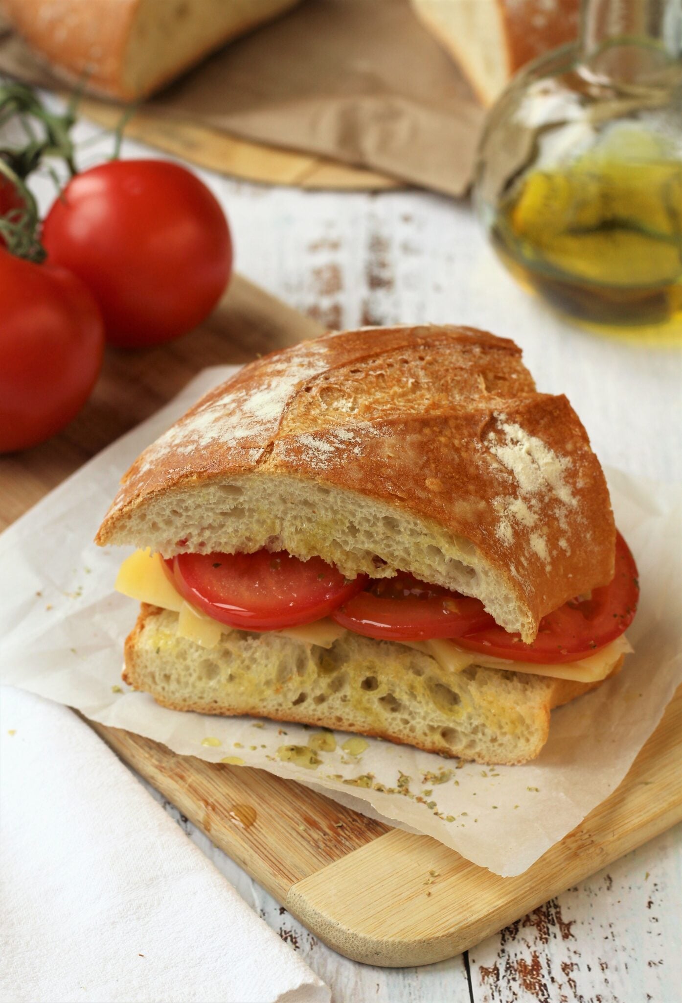 Pane Cunzatu - Sicilian Sandwich - Mangia Bedda