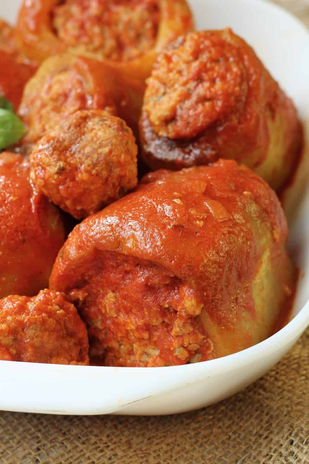 Stuffed Cucuzza Recipe - Mangia Bedda