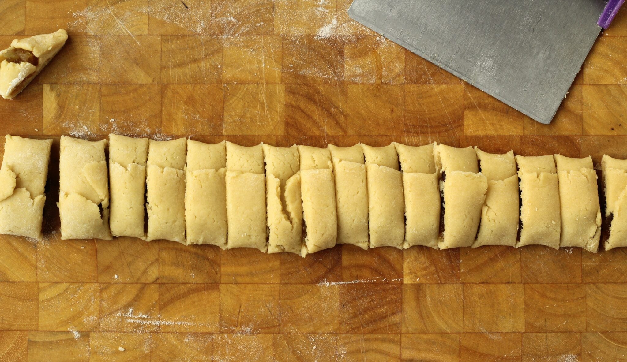 Cuccidati Cookies with Zuccata Filling - Mangia Bedda