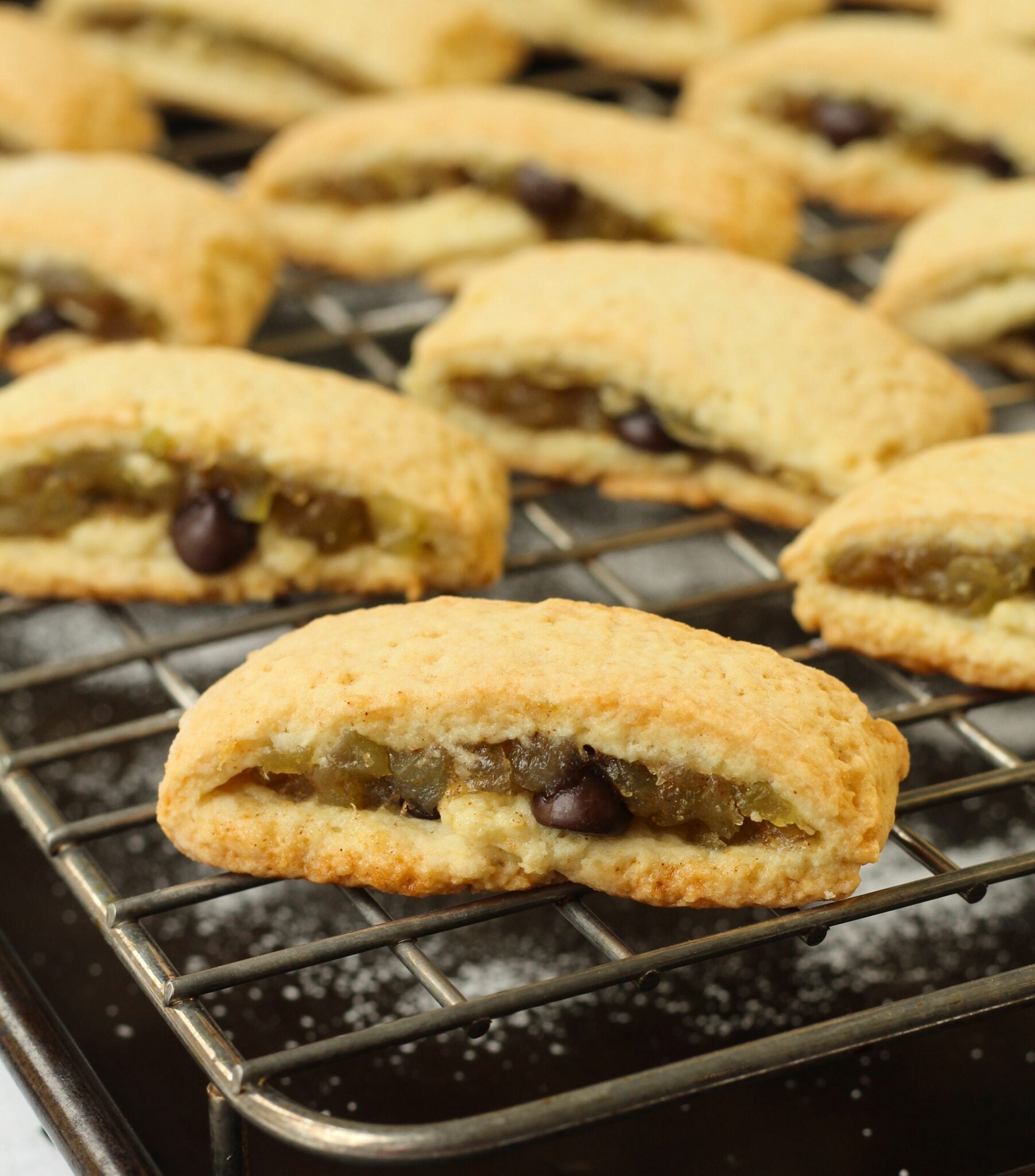 Cuccidati Cookies with Zuccata Filling - Mangia Bedda
