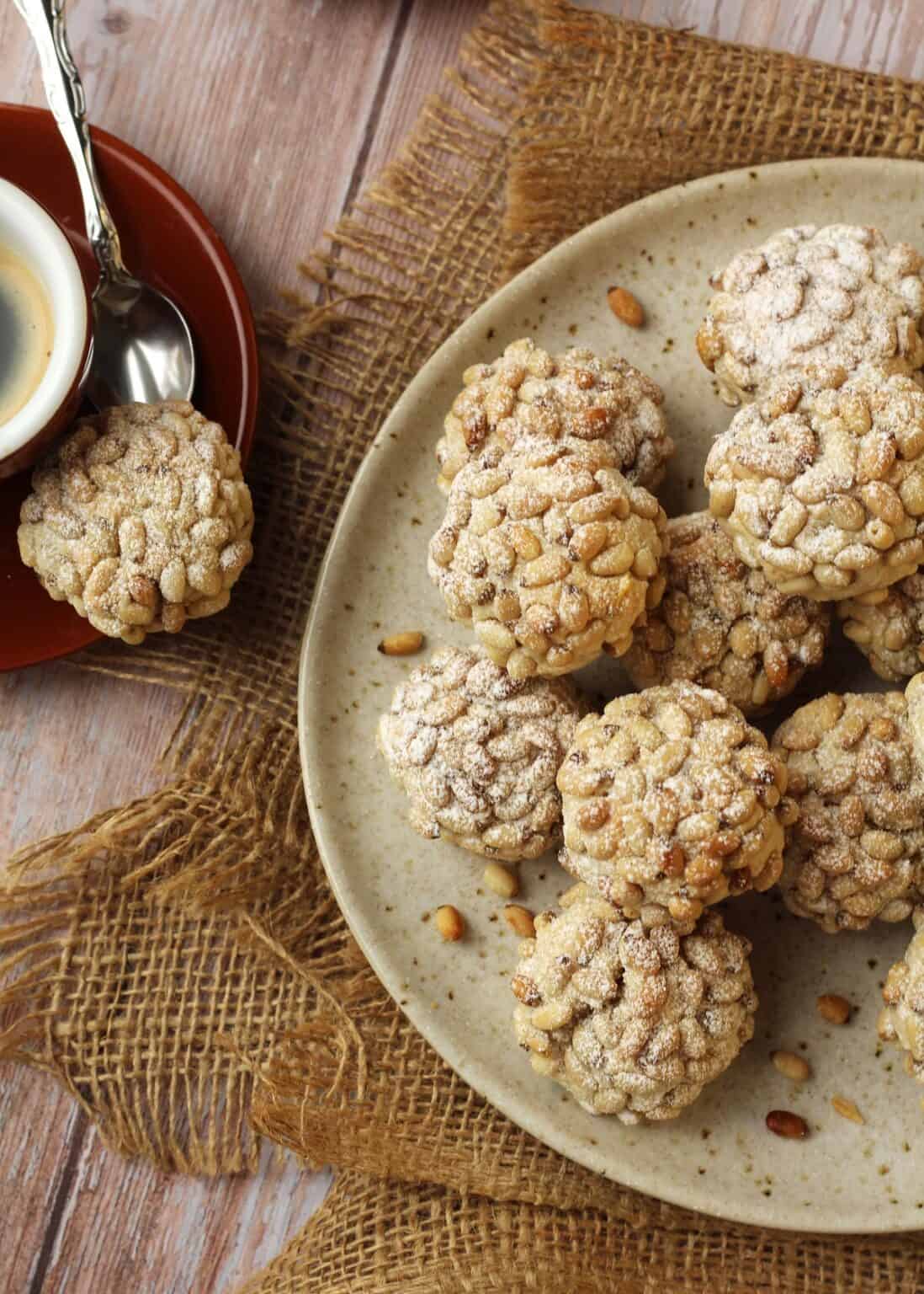 Easy Pignoli Cookies with Almond Flour - Mangia Bedda