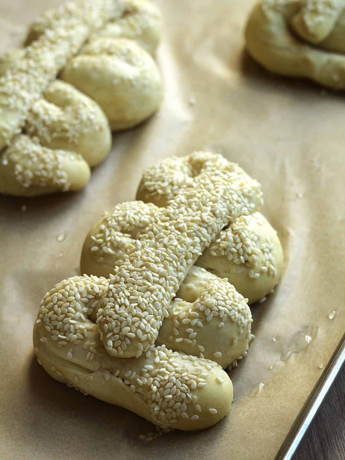 Sicilian Mafalda Bread - Mangia Bedda